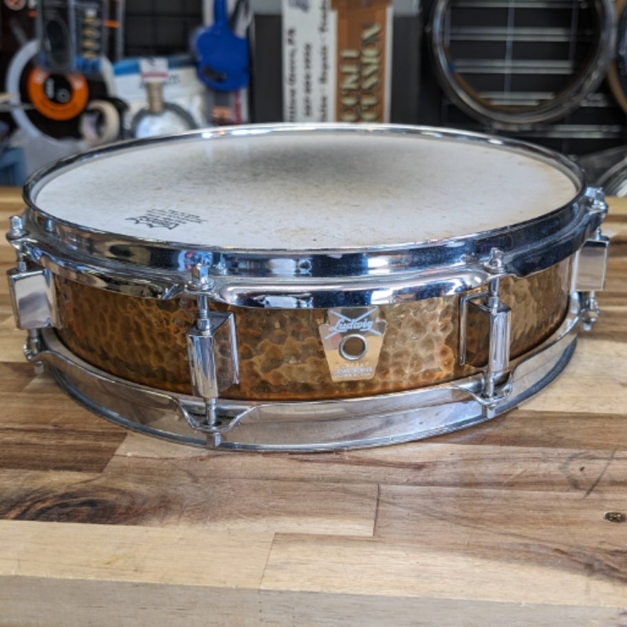 Ludwig 13x3 hammered bronze piccolo | Pocket Percussion