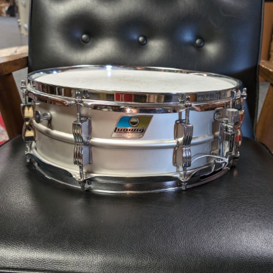 Ludwig Acrolite 14x5 B/O badge | Pocket Percussion Ludwig Acrolite 14x5 B/O badge | Pocket Percussion