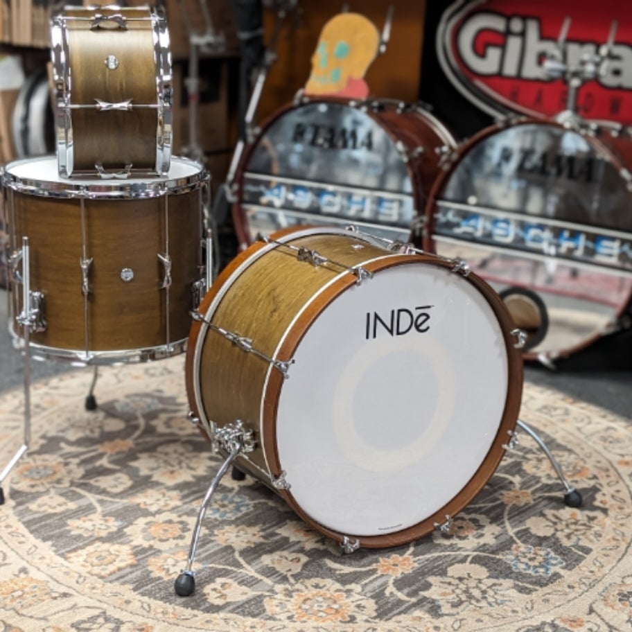 INDE Drum Co. Mahogany 12/15/20 Drum Set (New) | Pocket Percussion