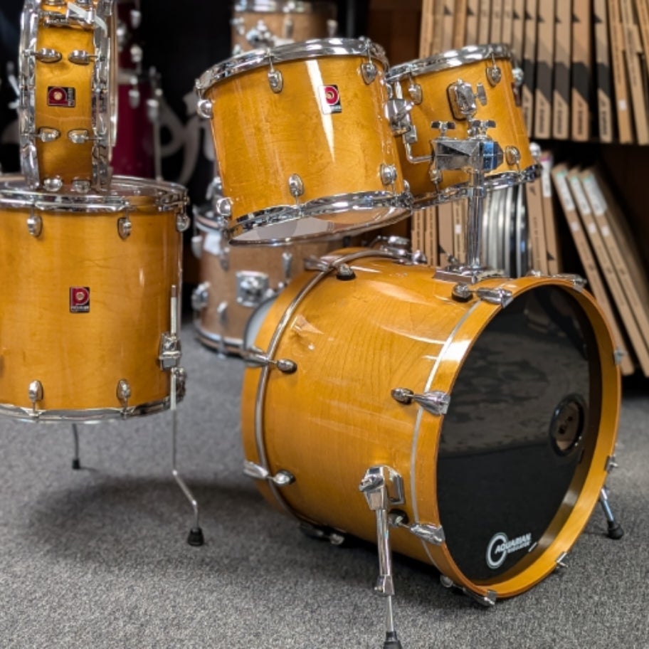Premier XPK Natural Lacquer 12/13/16/22 Drum Set + 14 Snare Drum ...