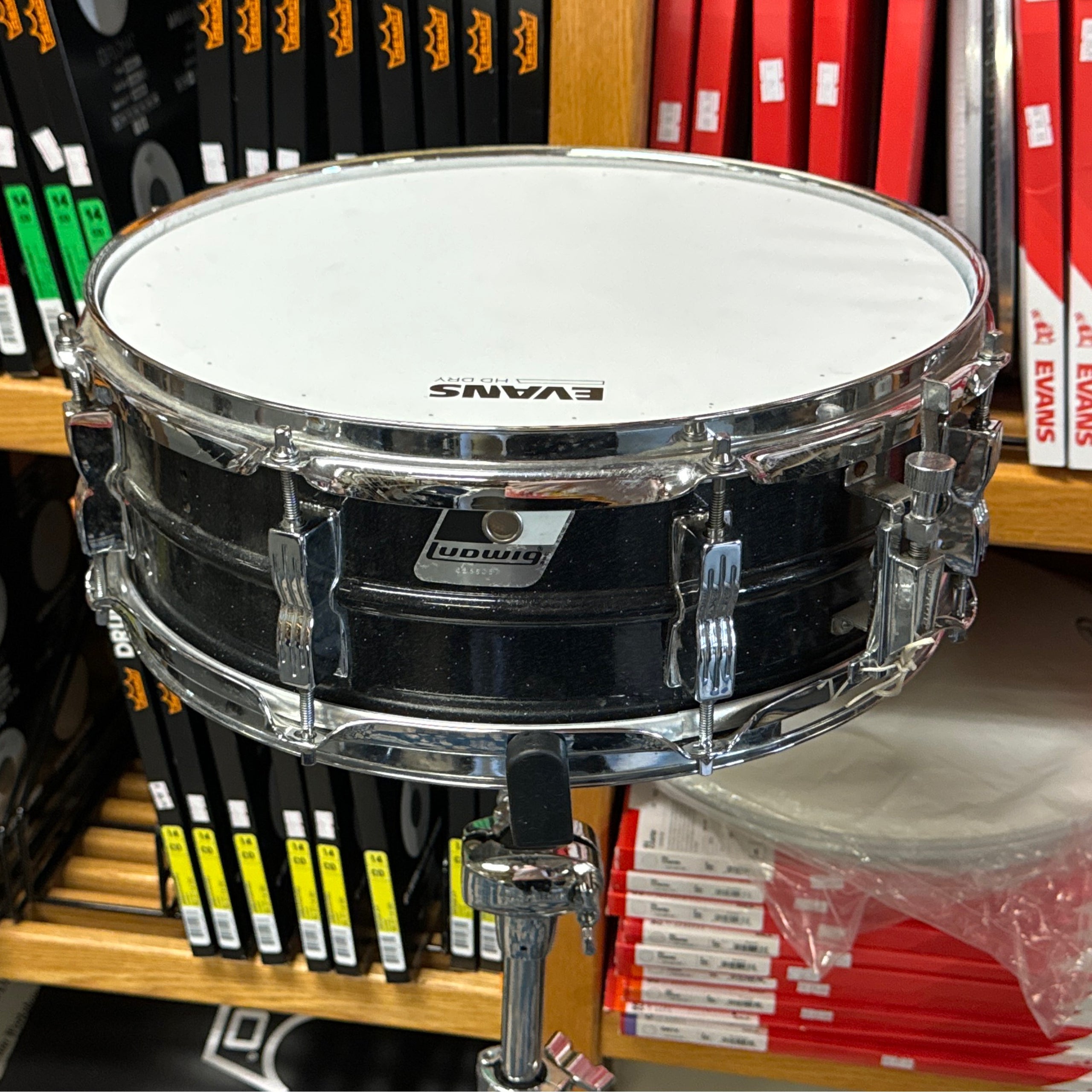 Ludwig Black Galaxy Acrolite 14x5" | Pocket Percussion