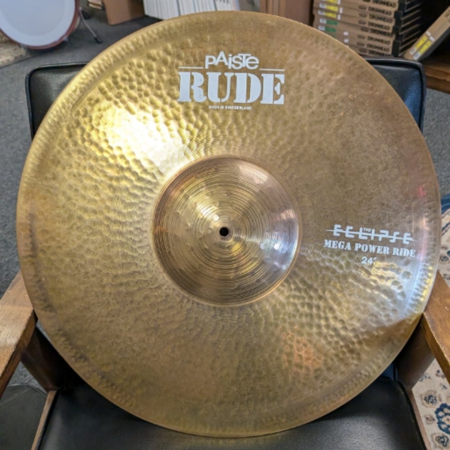24" Rude Eclipse mega power ride paiste | Pocket Percussion